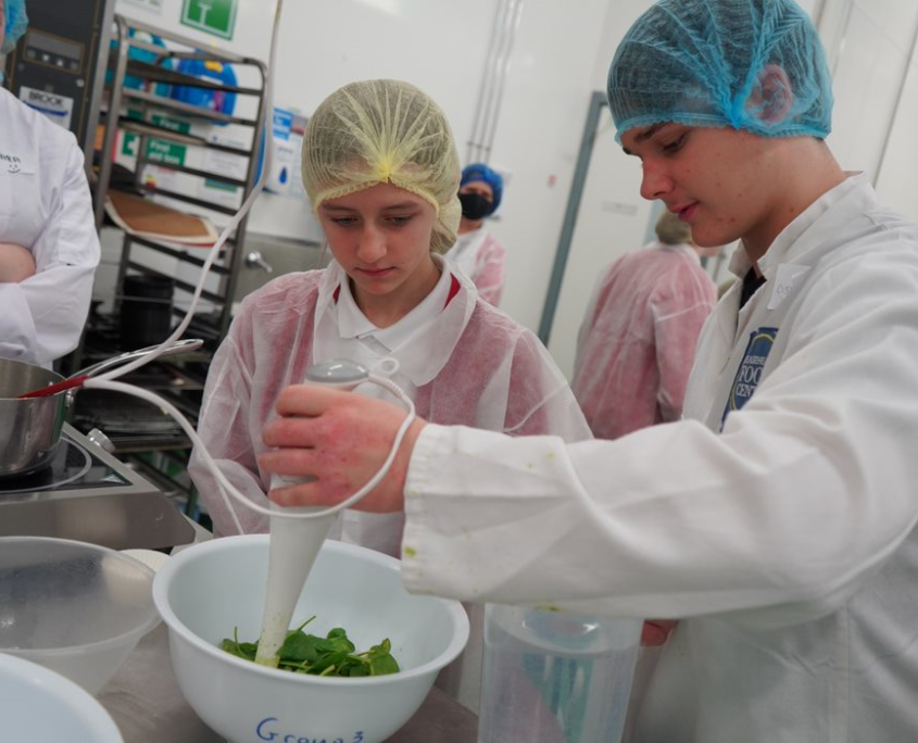 Pupils create healthy meal as part of ‘Field to Fork’ project - Reaseheath College