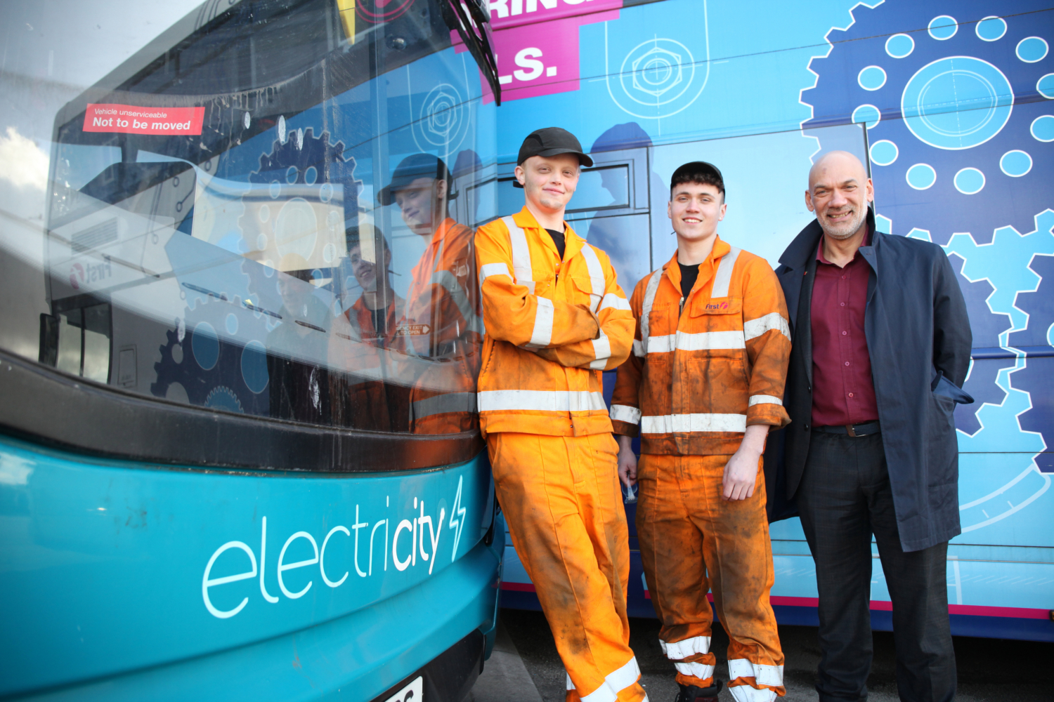 Daniel Kennedy, Gabriel Jackson, Ian Warr - Reaseheath College