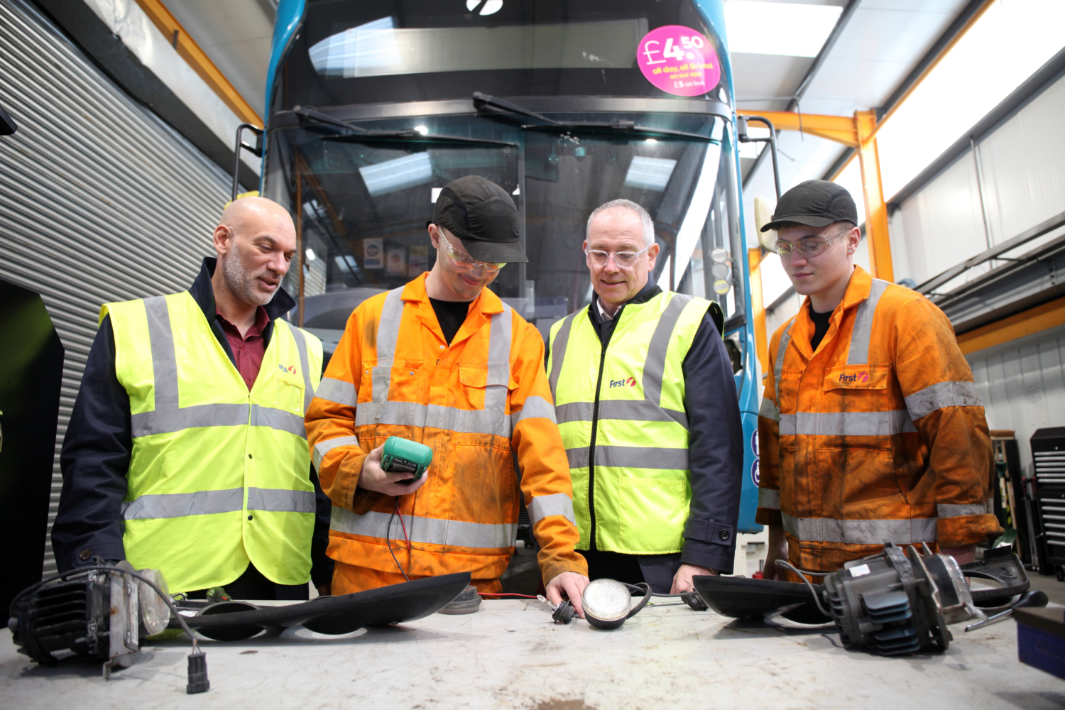 Ian Warr, Daniel Kennedy, Kevin Green, Gabriel Jackson - Reaseheath College