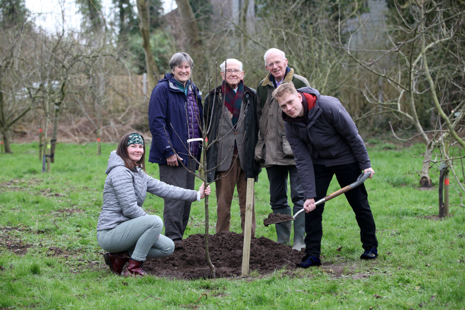 Natasha Devine, Sue Sherwood, Tom Deans, Harry Delaney, John Bradburn - Reaseheath College