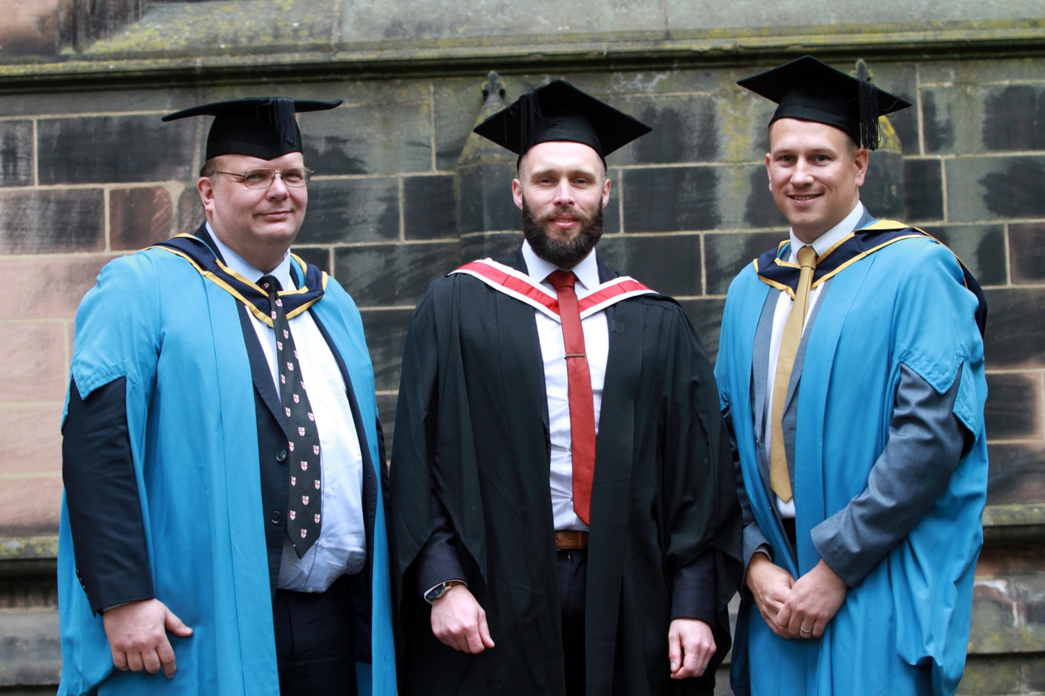 Marcus Clinton, Ross Halliday, Peter Greenall - Reaseheath College