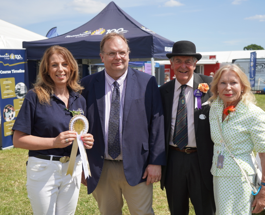 Reaseheath’s stand takes major trophy at Royal Cheshire Show - Reaseheath College