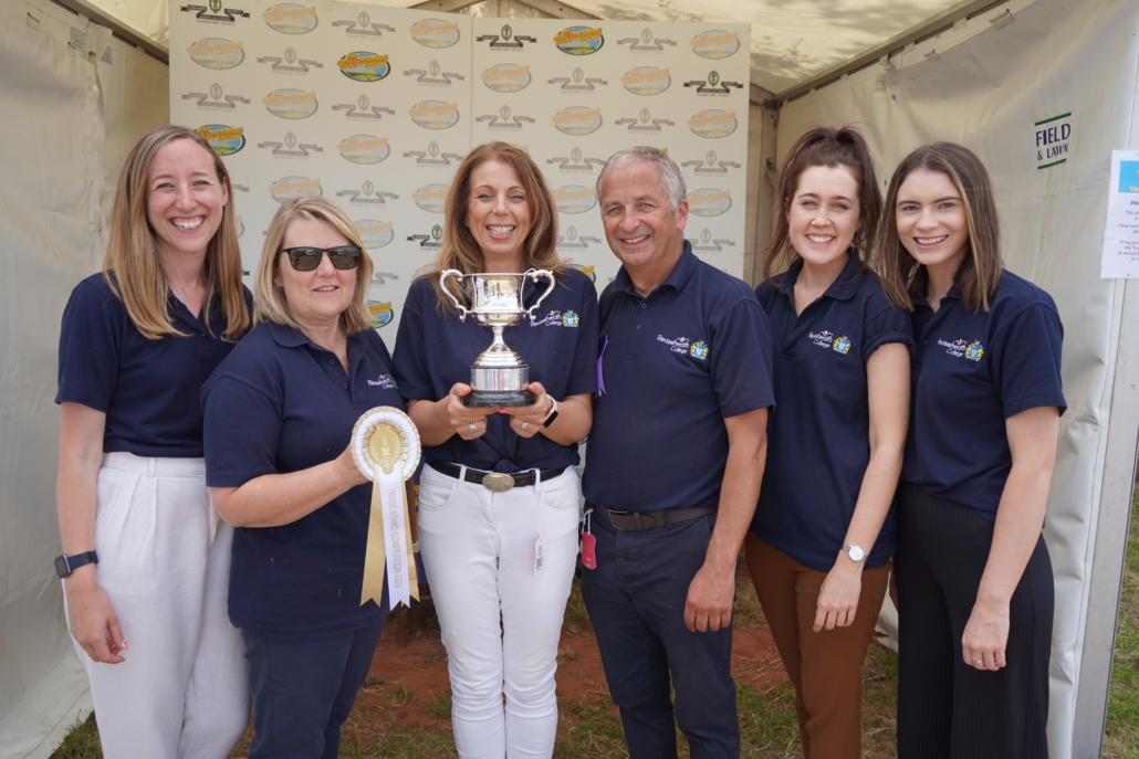 Reaseheath’s stand takes major trophy at Royal Cheshire Show - Reaseheath College