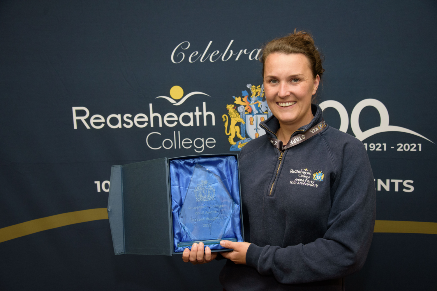 PRIDE award 2022 Danielle Haughton - Reaseheath College