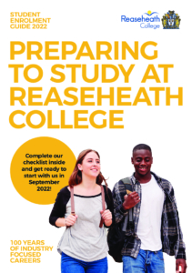 Reaseheath Student Enrolment Guide 2022 SINGLE PAGES - Reaseheath College