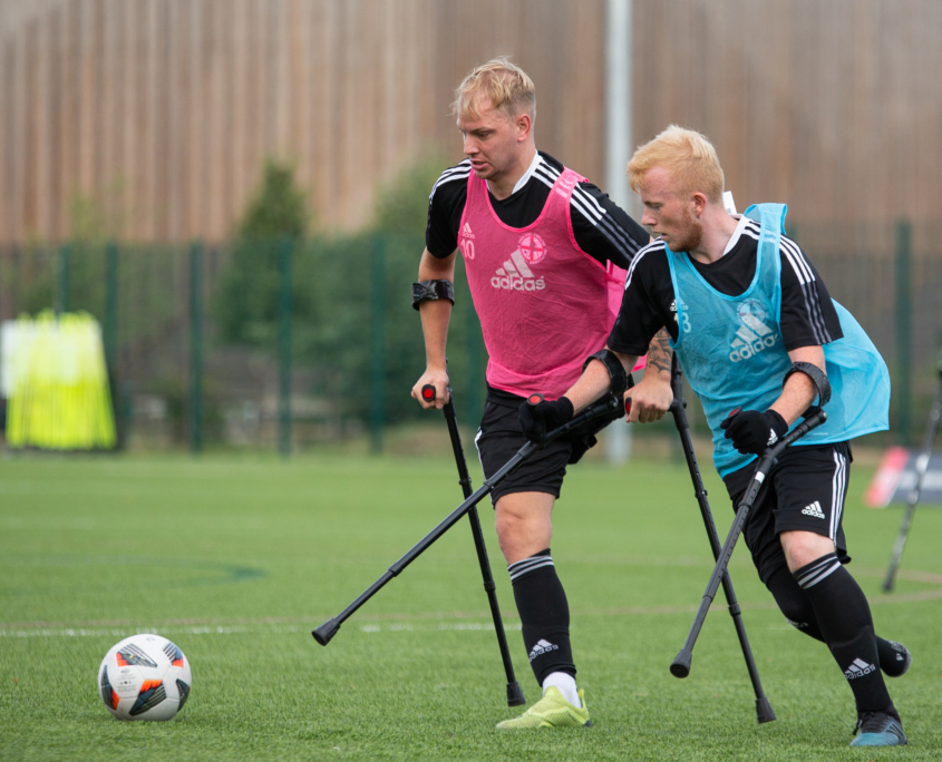 England’s amputee footballers prepare for World Cup - Reaseheath College