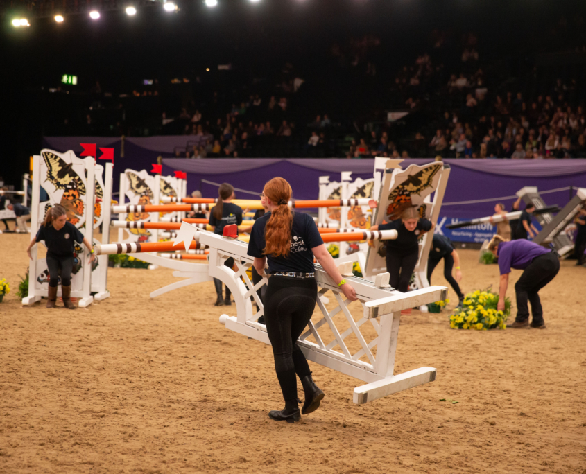 Reaseheath equine students praised for Horse of the Year Show support - Reaseheath College