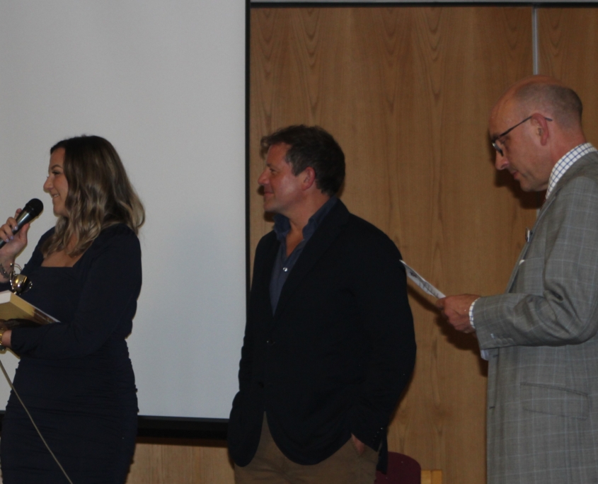 Mike honoured by rising stars from dairy industry - Reaseheath College