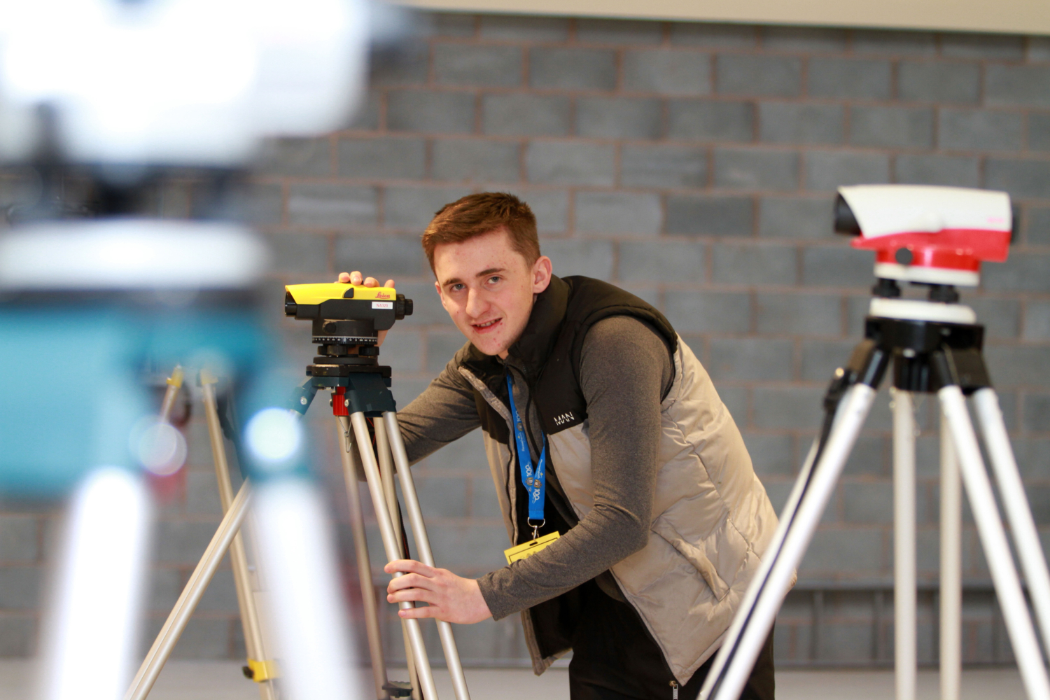 Tyler Valentine T Level on site construction - Reaseheath College