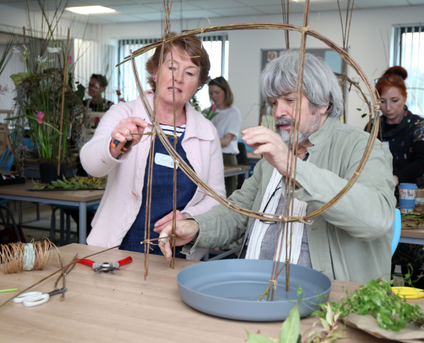 Reaseheath College hosts world famous floral designer - Reaseheath College