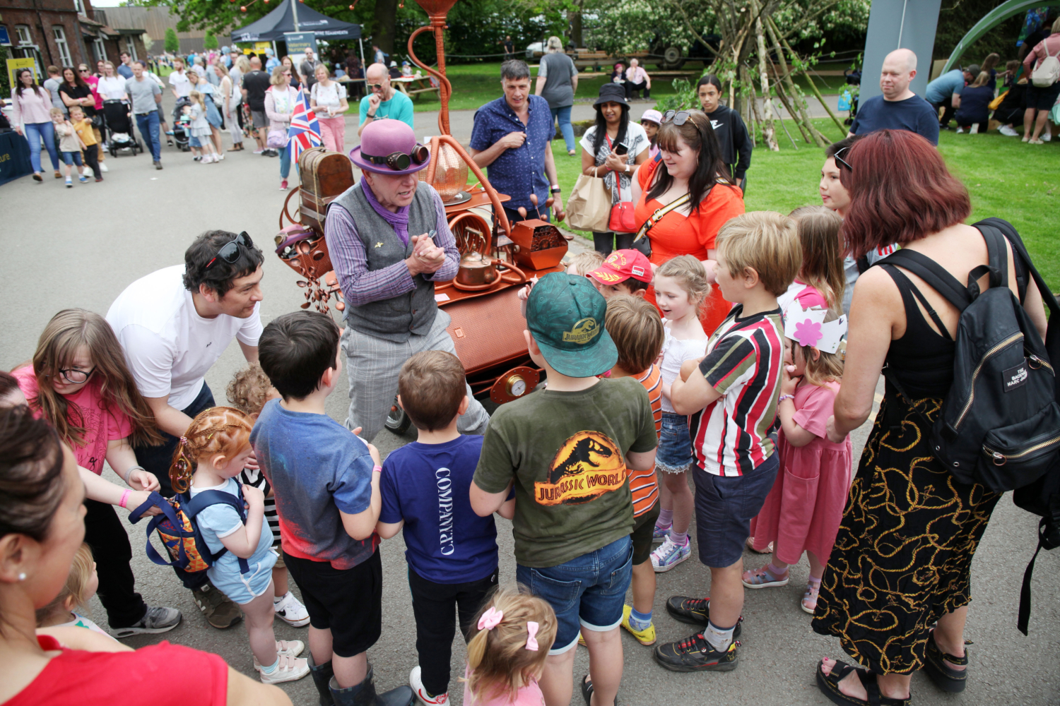 Magical Musical Bike is crowd puller - Reaseheath College