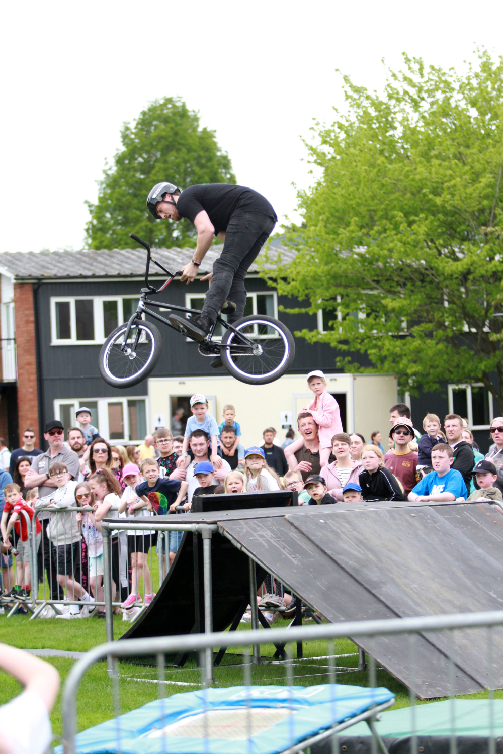 Thrilling BMX display - Reaseheath College
