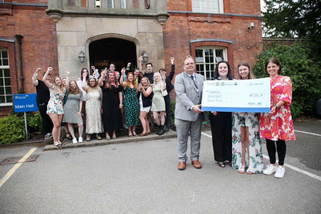 Praise for RAG fundraising - Reaseheath College