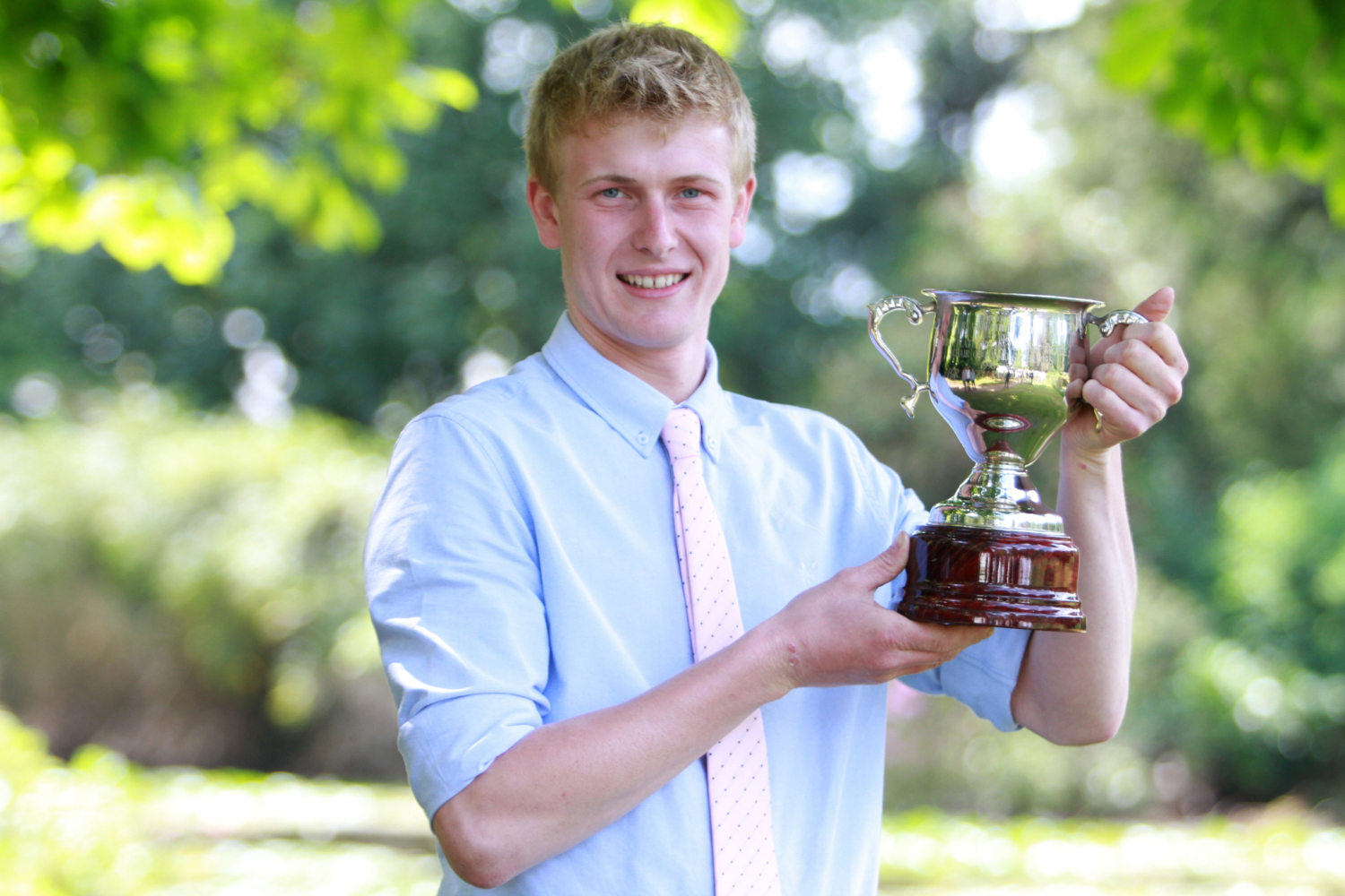 Agriculture L3 Adv Dip Ben Gratton Best Overall student landscape - Reaseheath College