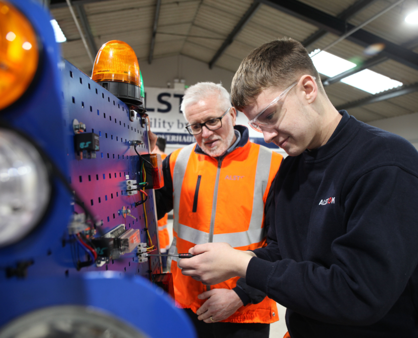 Reaseheath College and Alstom celebrate successful apprenticeship programme during National ...