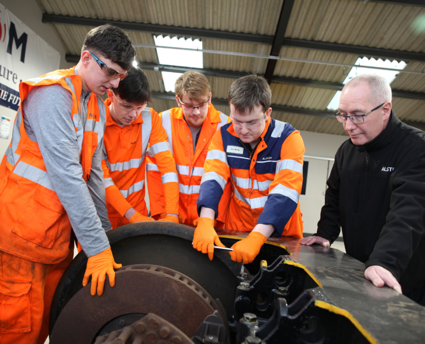 Reaseheath College and Alstom celebrate successful apprenticeship programme during National ...