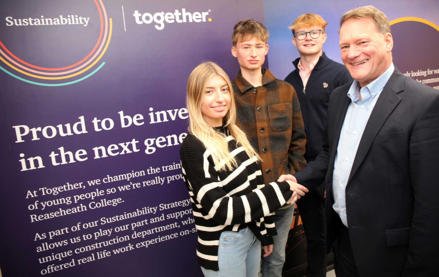 Construction students gain valuable skills thanks to industry collaboration - Reaseheath College