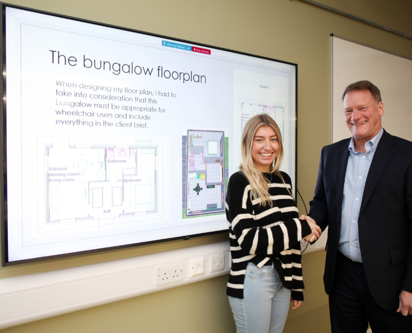 Construction students gain valuable skills thanks to industry collaboration - Reaseheath College