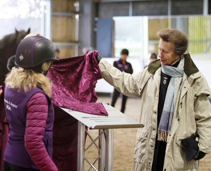 The Princess Royal opens Riding for the Disabled Centre at Reaseheath College - Reaseheath College