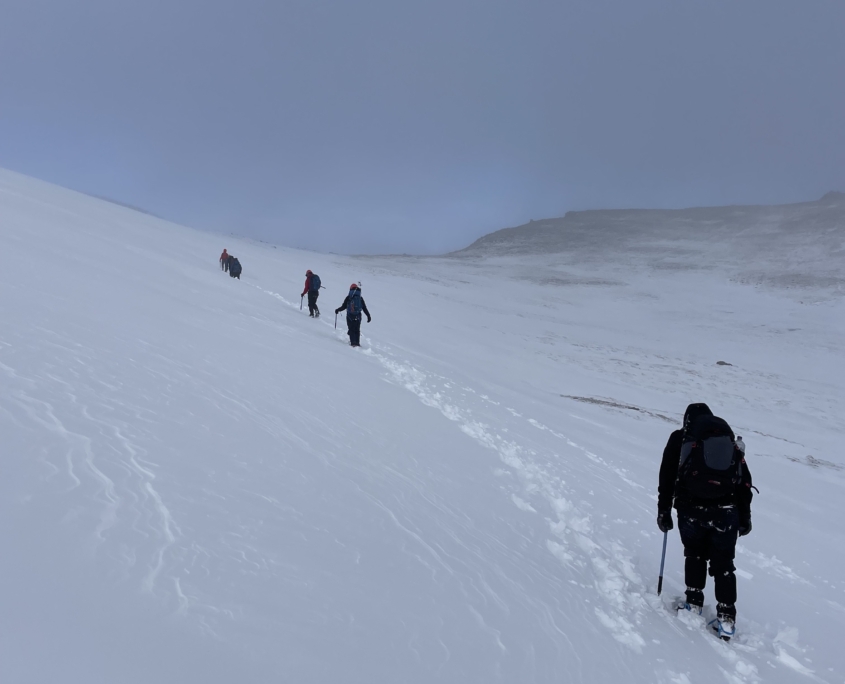 Adventure Sports students perfect their winter skills in Scotland - Reaseheath College