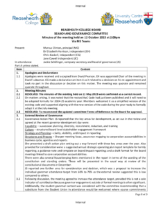 Minutes October 2023 Reaseheath College