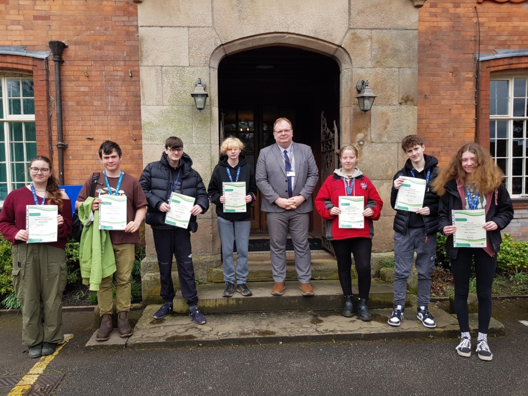 College shows PRIDE in Student of the Term Awards - Reaseheath College
