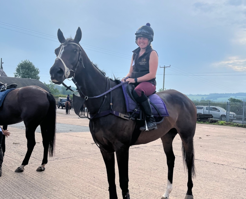 Former equine apprentice makes winning start as racehorse trainer - Reaseheath College