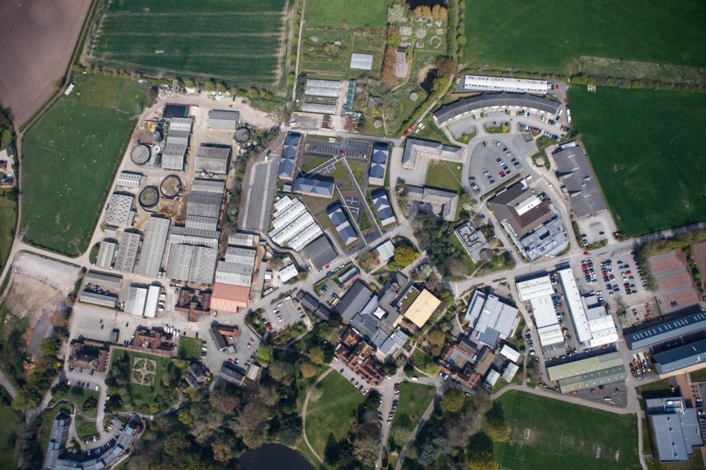 Campus Aerial - Reaseheath College