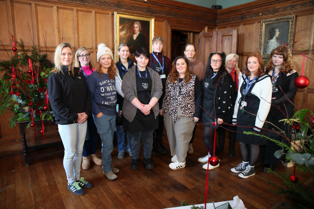 Deck the Halls – Reaseheath students bring festive magic to Arley Hall Reaseheath College