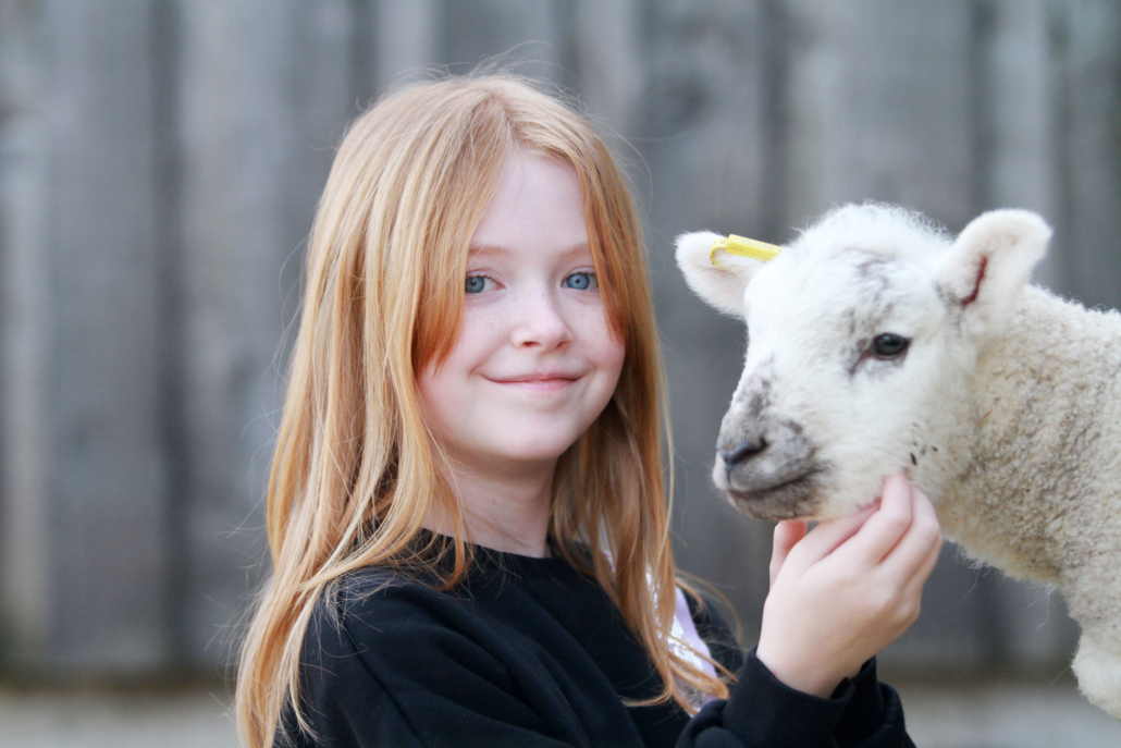 Families enjoy a baa-rilliant time at lambing weekend - Reaseheath College