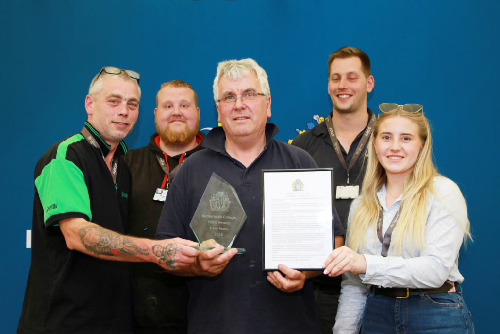 Staff recognised for excellence at Reaseheath PRIDE Awards - Reaseheath College