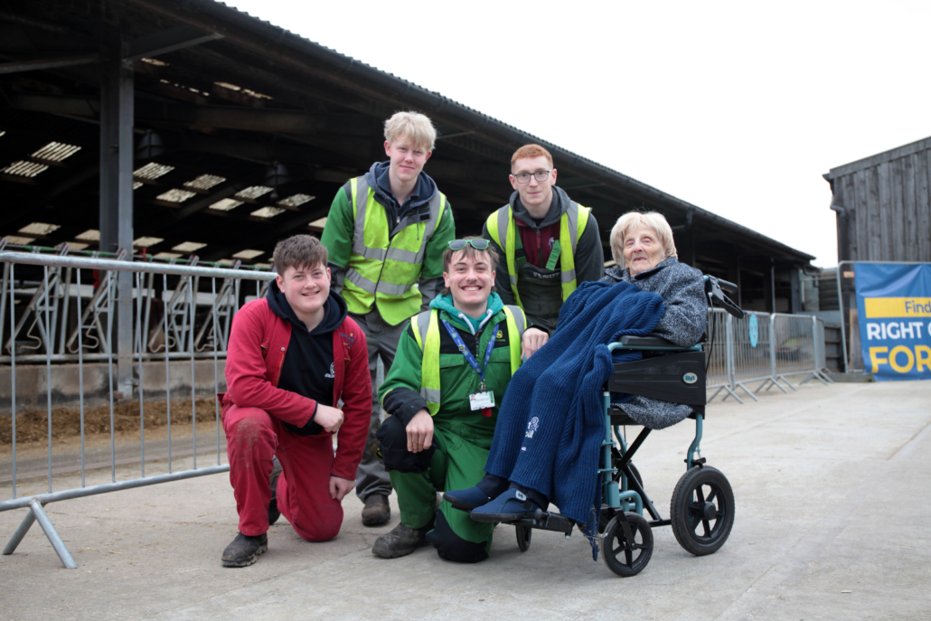 1945 dairy student revisits Reaseheath as thousands attend lambing ...